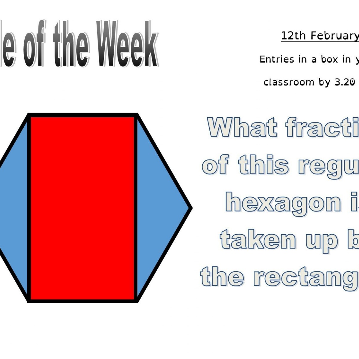 Silverdale School - Maths puzzle of the Week